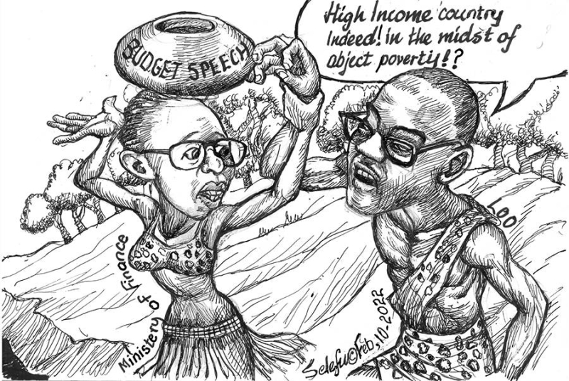 High Income country Indeed! in the midst of abject poverty!? :: Mmegi ...