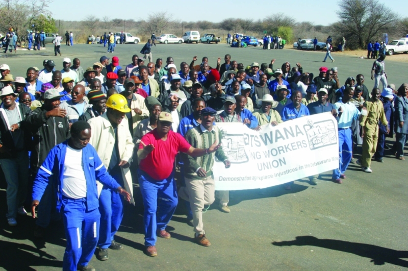 Mine Workers Union fights for recognition :: Mmegi Online