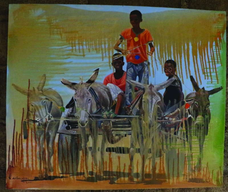 Ngoni’s exhibition taps into human experience :: Mmegi Online