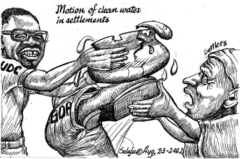 Motion of clean water in settlements :: Mmegi Online