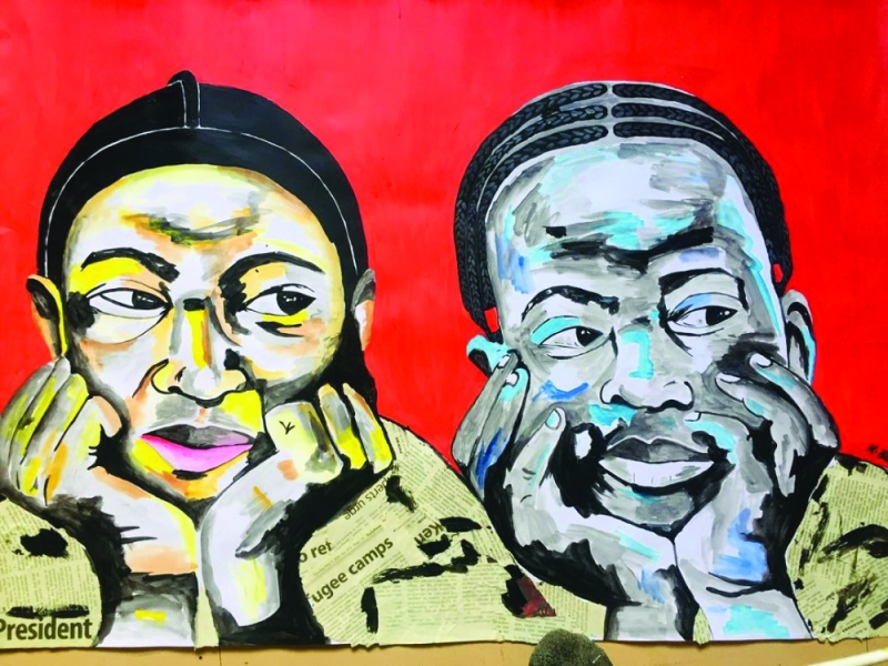 Bale continues honouring mother through art exhibition :: Mmegi Online