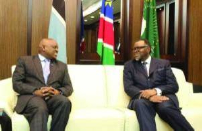 President Masisi consoles Namibia :: Mmegi Online