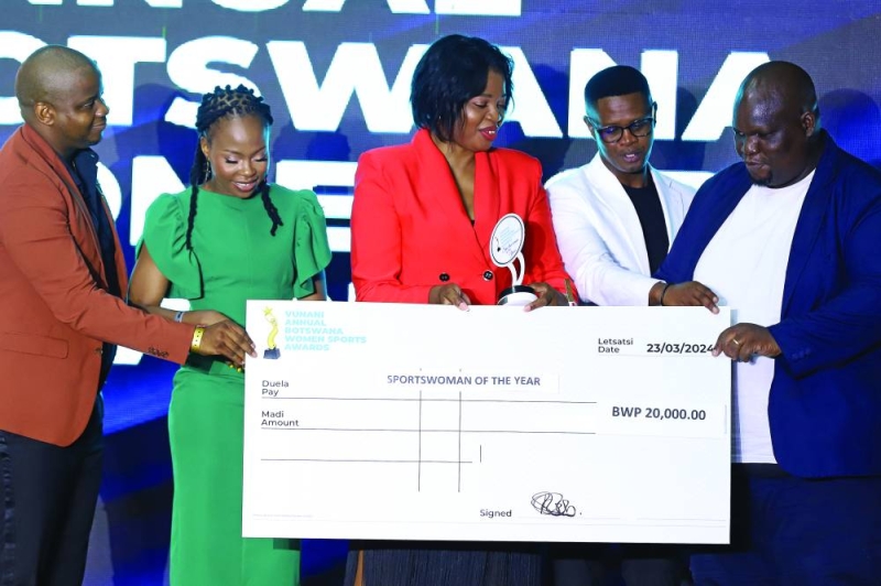 Tholakele named sportswoman of the year :: Mmegi Online