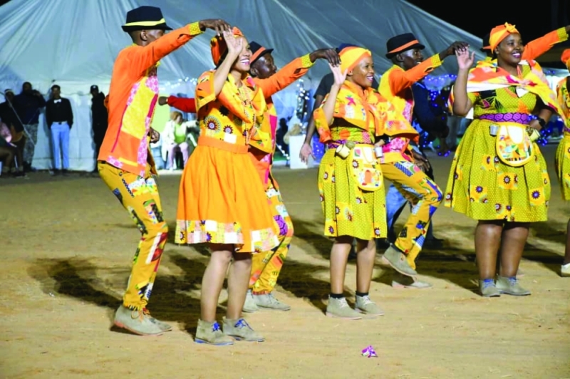 Troupes showcase beautiful polka dance in Khawa :: Mmegi Online