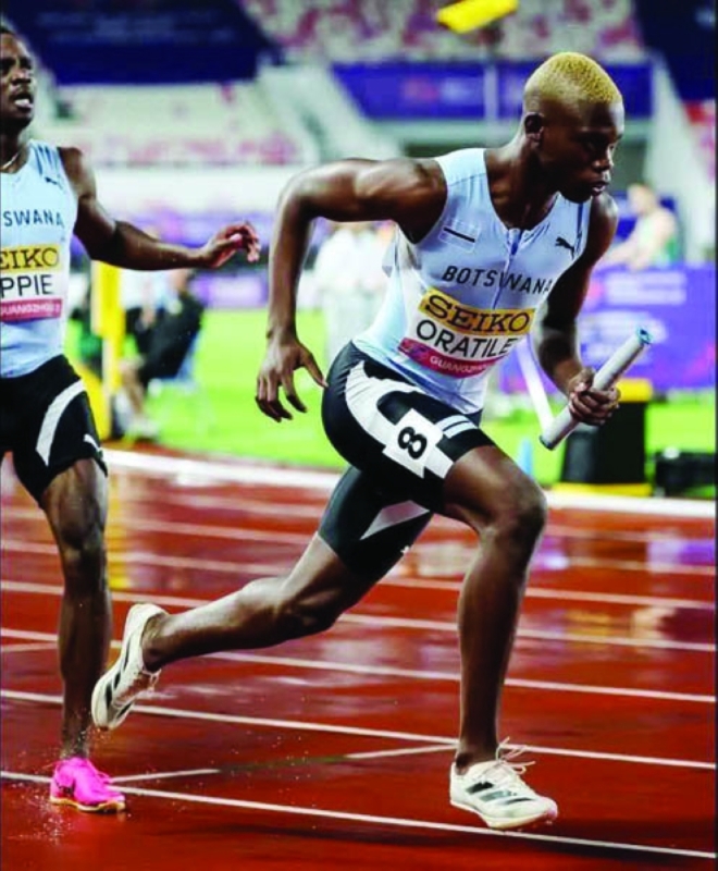 Oratile, the rising sprint star :: Mmegi Online