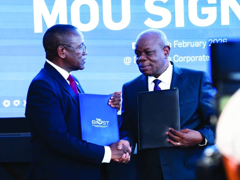 BIUST, Debswana commit to working together as MoU renewed :: Mmegi Online