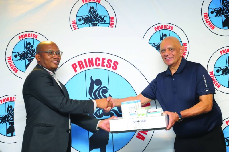 Farouk Ismail donates medicines to Princess Marina Hospital :: Mmegi Online