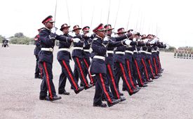 BDF-trained female cadets graduate :: Mmegi Online