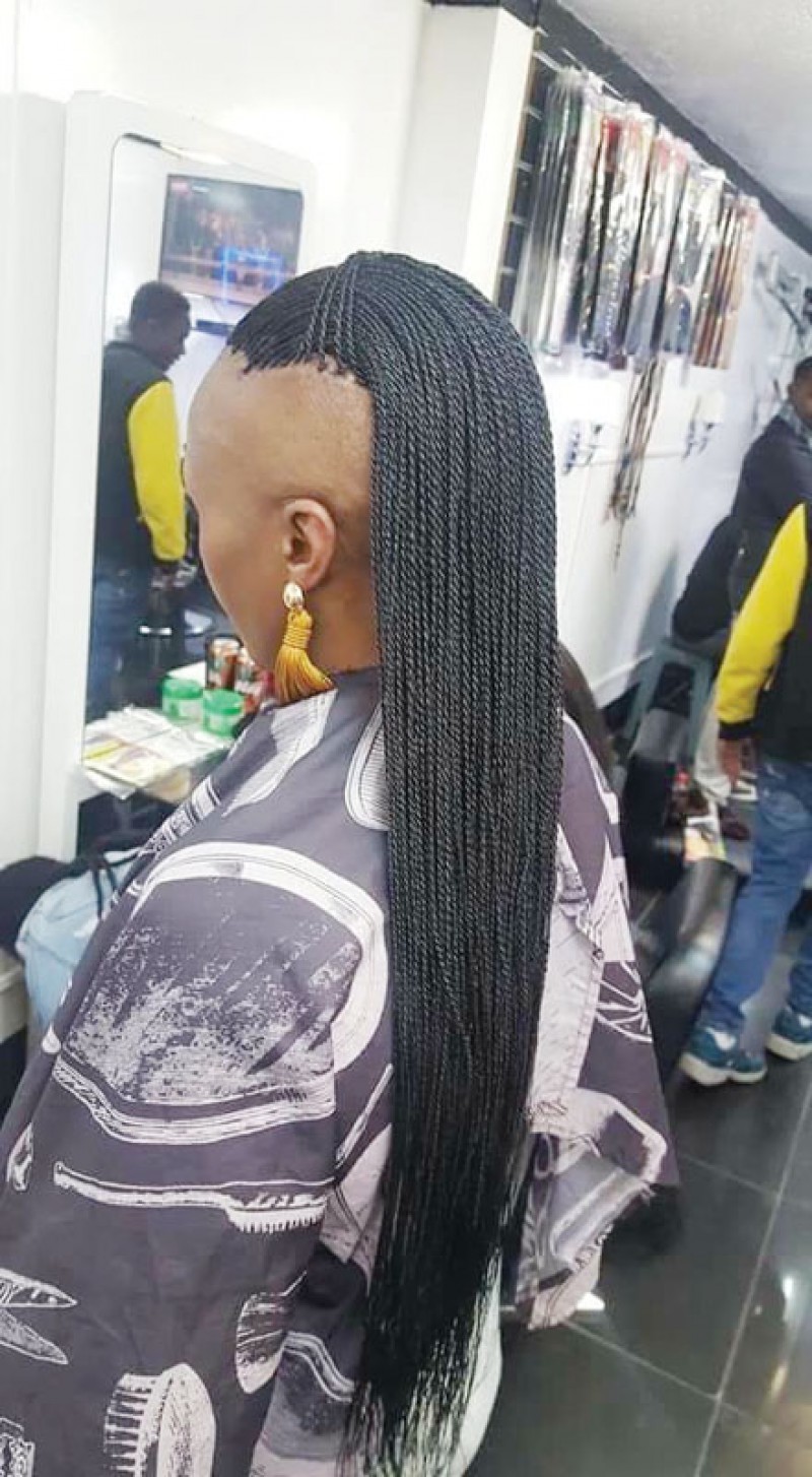 Masai twist braiding business in town :: Mmegi Online