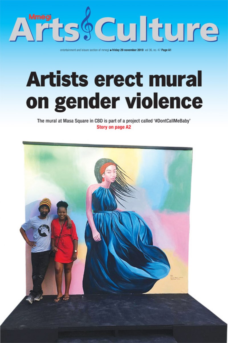 Inside Page this week: Artists erect mural on gender violence :: Mmegi ...