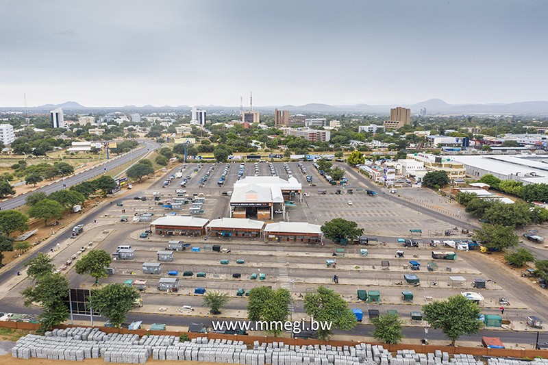 Gaborone Bus rank during lockdown :: Mmegi Online