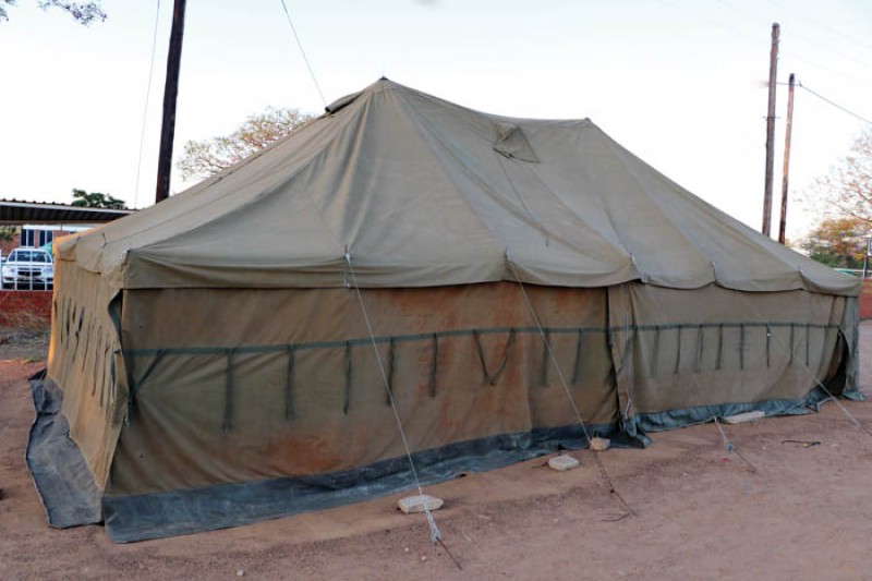 Tents For Pupils' Makeshift Classrooms :: Mmegi Online