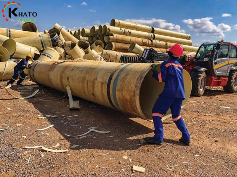 Masama pipeline encounters abandoned pipes :: Mmegi Online